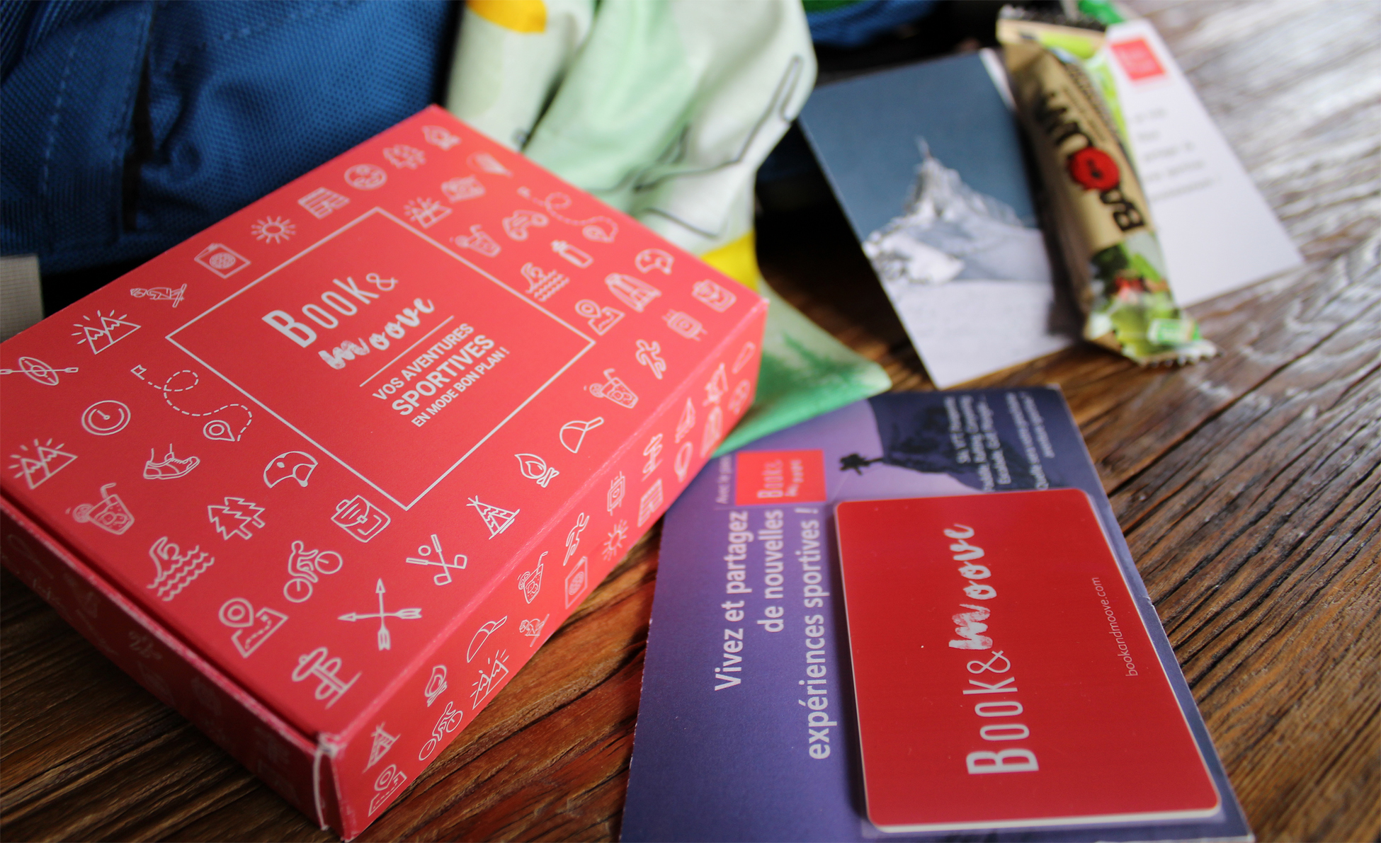 Box BookandMoove - le coffret cadeau qui mix accessoires de sport et ...